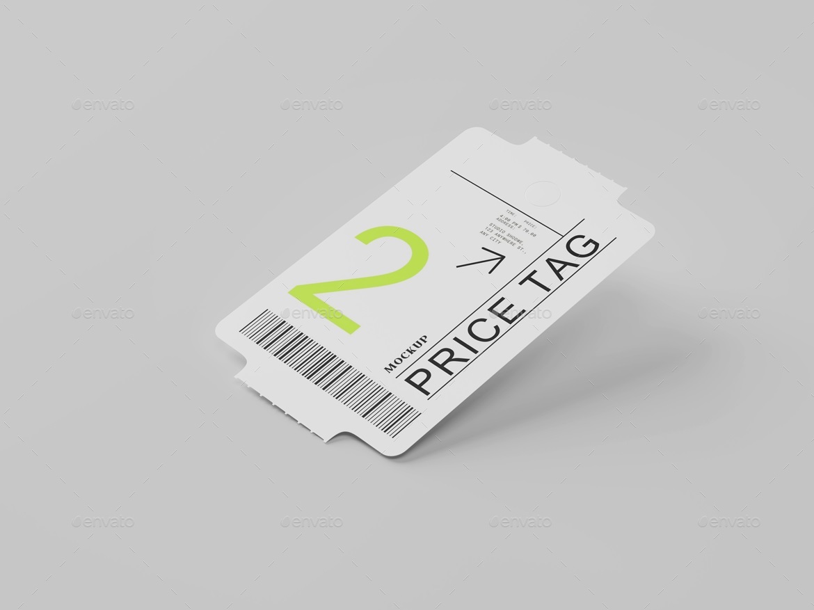 Price Tag Mockup, Graphics | GraphicRiver