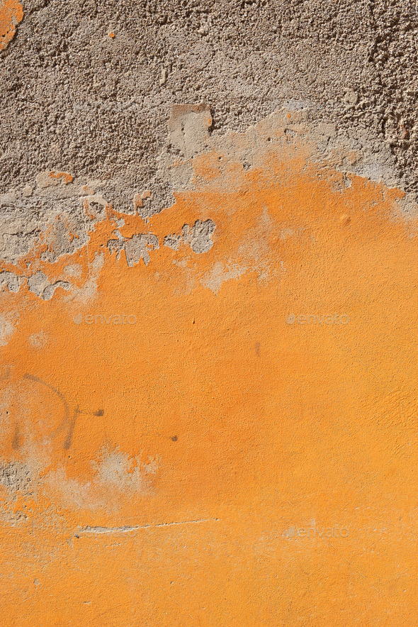 Old orange wall texture Stock Photo by Givaga | PhotoDune