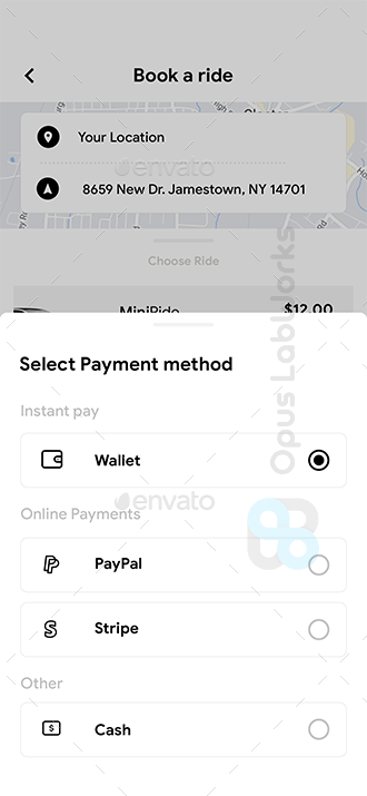 Cab Booking App UI | Package Delivery UI | Complete Taxi Booking ...