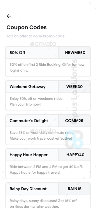 Cab Booking App UI | Package Delivery UI | Complete Taxi Booking ...