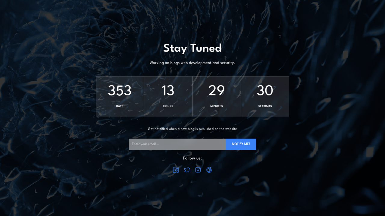 SoonX - Tailwind Coming Soon HTML Template by Getappui | CodeCanyon