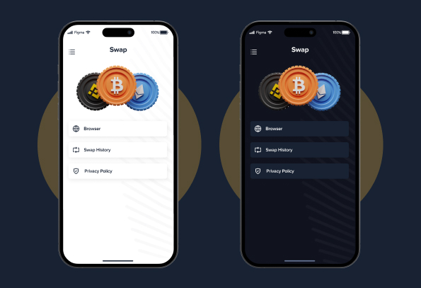 CryptoSwap - A Mobile App for Crypto Swapping | Digital currency by ...