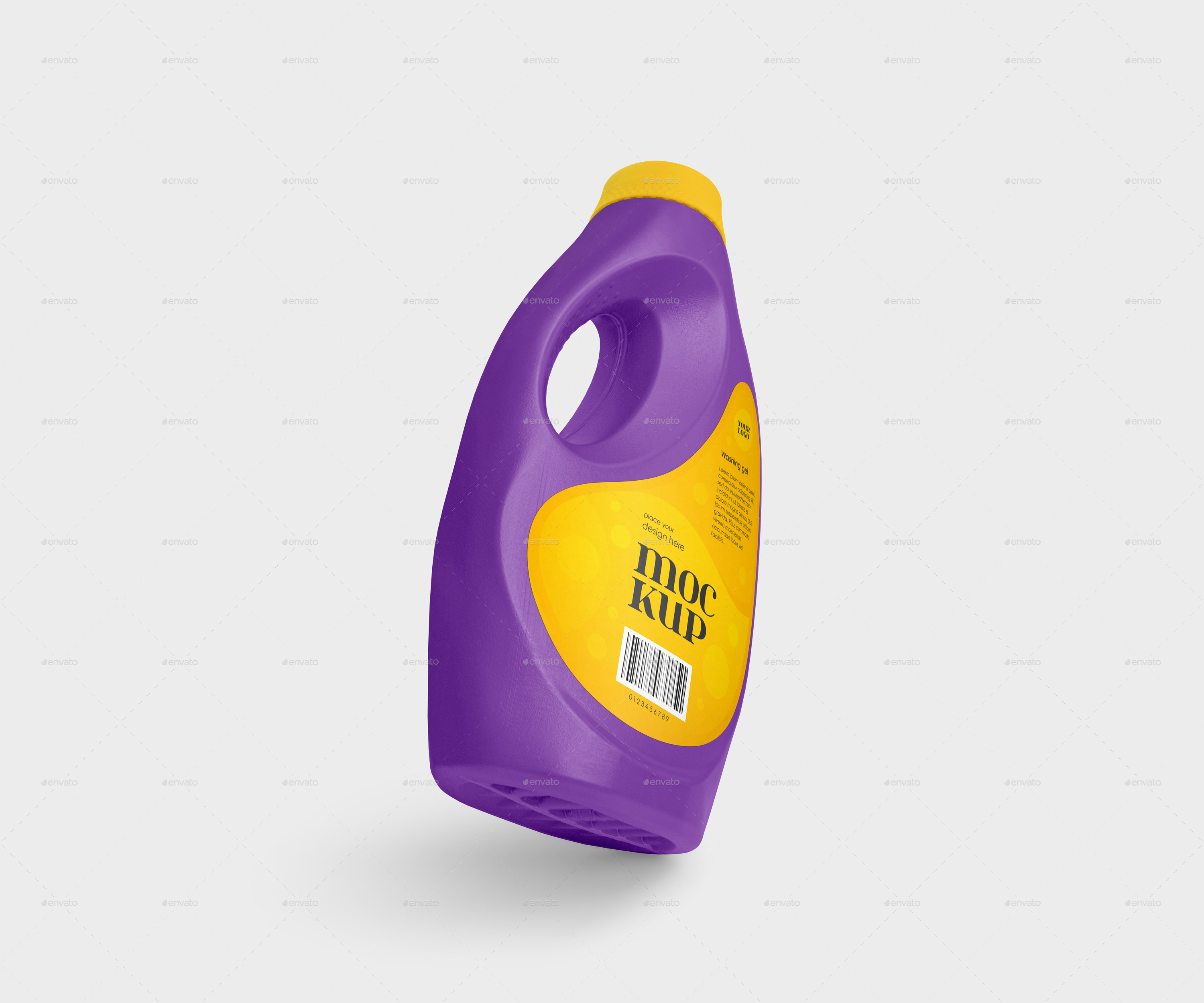 Liquid Detergent Bottle Mockup Set, Graphics | GraphicRiver