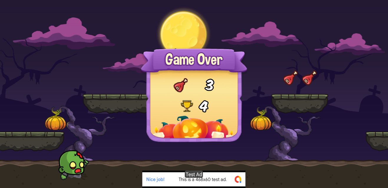 Zombie Runner Adventure - Runner Game Android Studio Project with AdMob ...