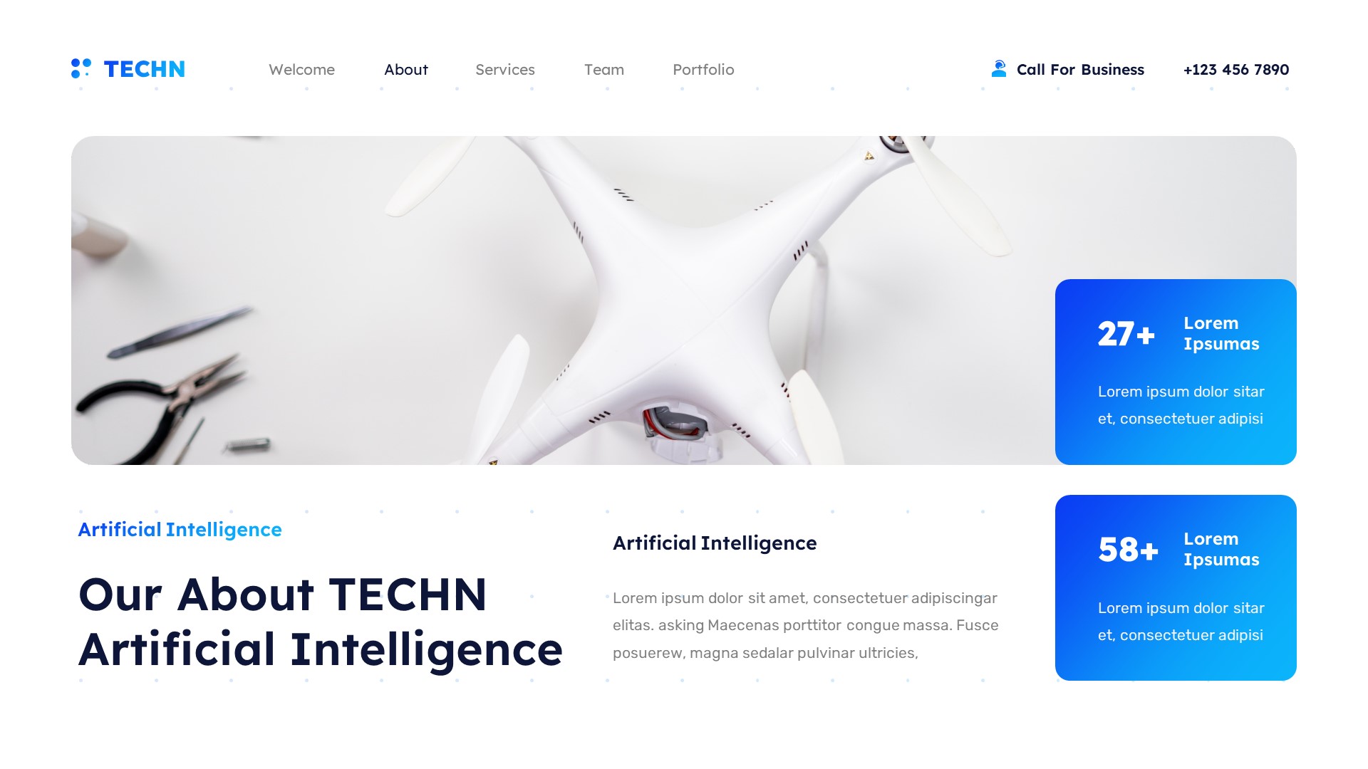 Techn - Artificial Intelligence Google Slides Template, Presentation ...