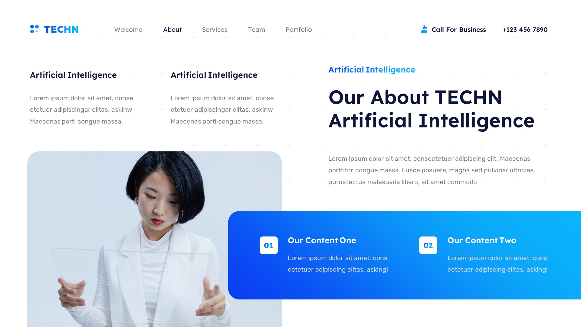 Techn - Artificial Intelligence Google Slides Template, Presentation ...