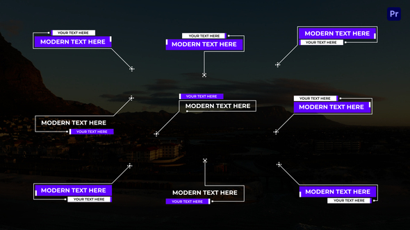 Modern Call Out Premiere Pro, Premiere Pro Templates | VideoHive