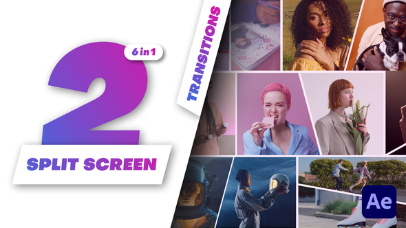 Multiscreen - 3 Split Screen, Premiere Pro Templates | VideoHive