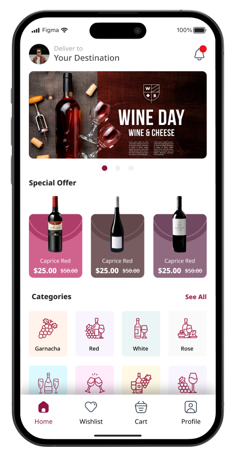 Wineful - Customer app template for wine, beer, liquor business by ...