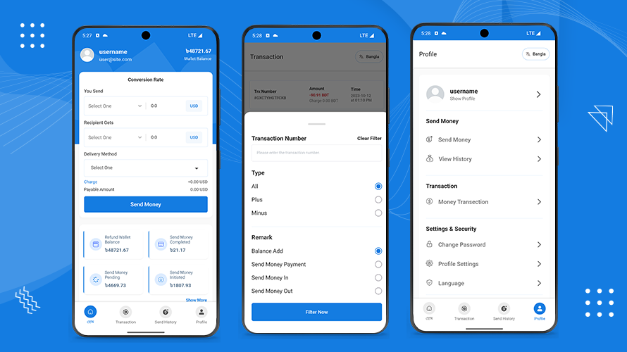 ViserRemit - Cross Platform Ultimate Remittance Solution by ViserLab