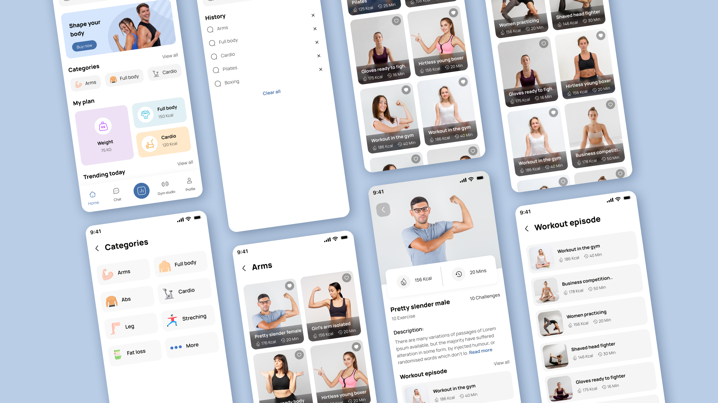 FitMate App Template: Exercise & Weight Loss app in Flutter(Android, iOS) | Fitness Plans App by ...