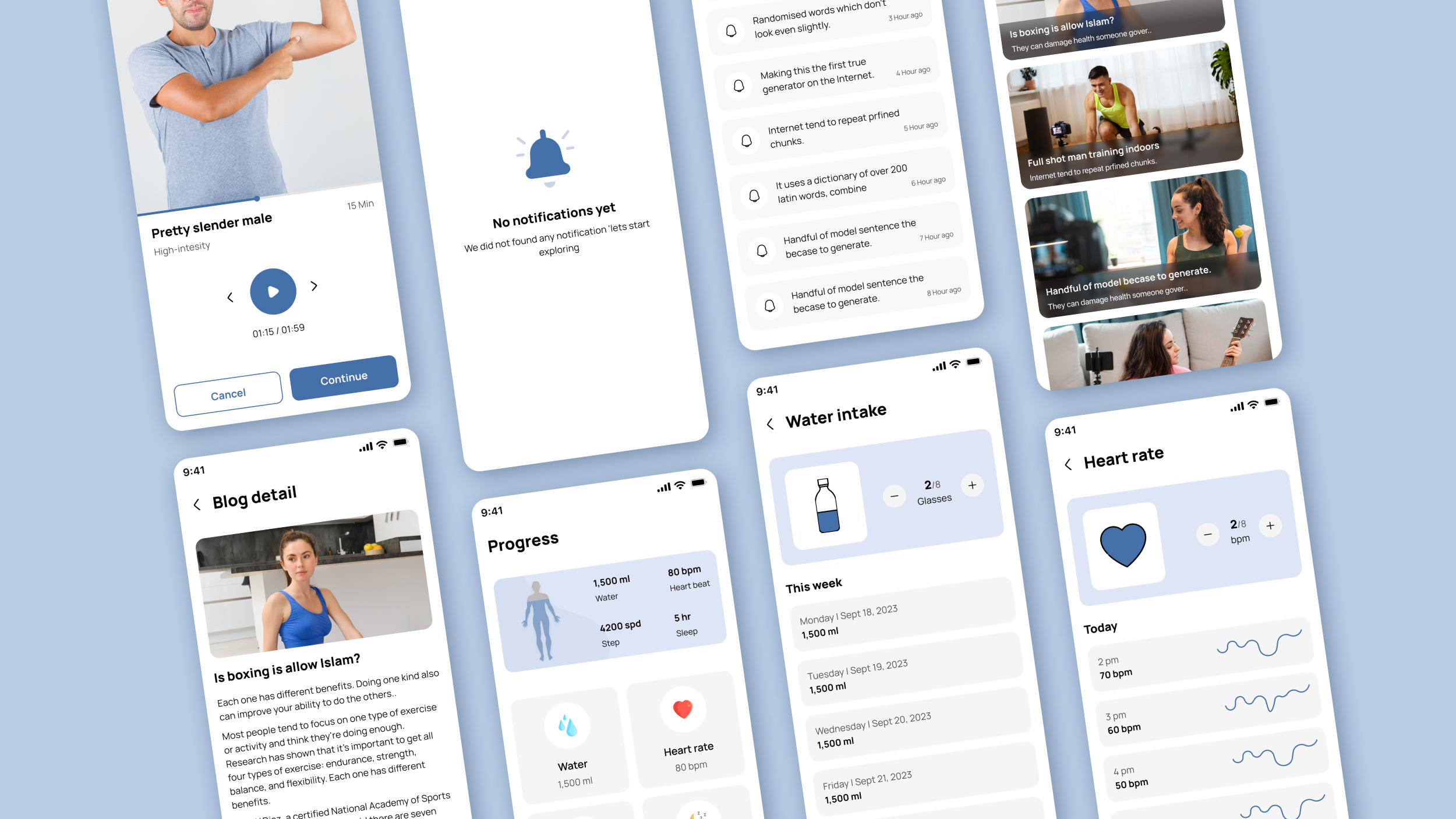 FitMate App Template: Exercise & Weight Loss app in Flutter(Android, iOS) | Fitness Plans App by ...