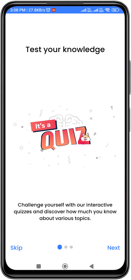 Quiz App - Modern Quiz App | Educational App | Quiz Challenge React ...