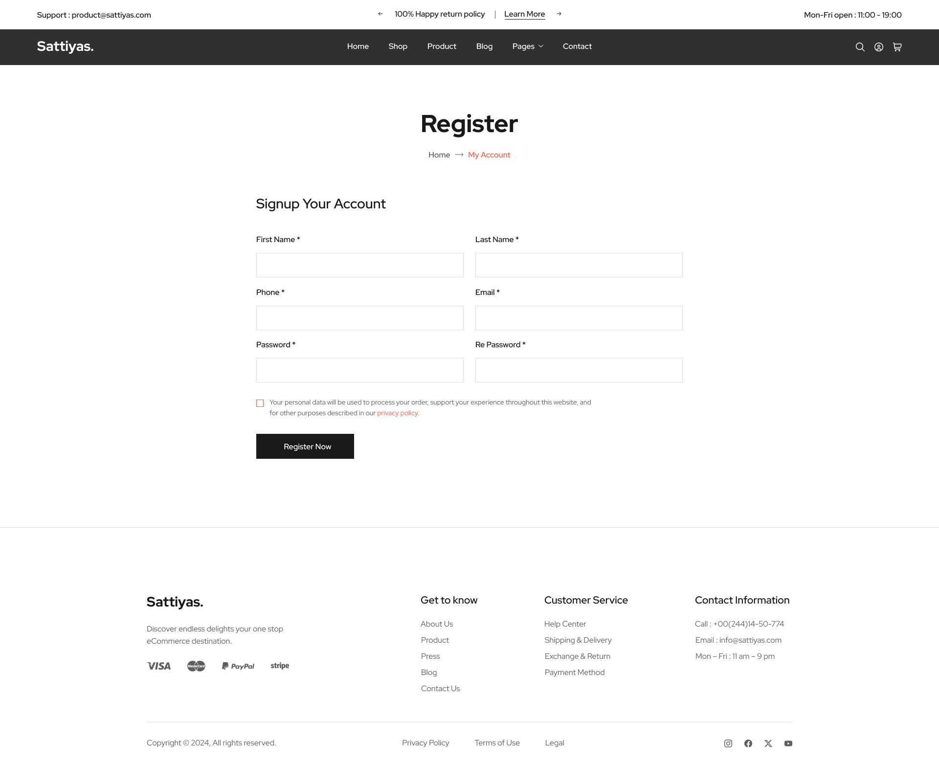 Sattiyas - Fashion & Jewelry eCommerce Figma Template by AwesomeThemez