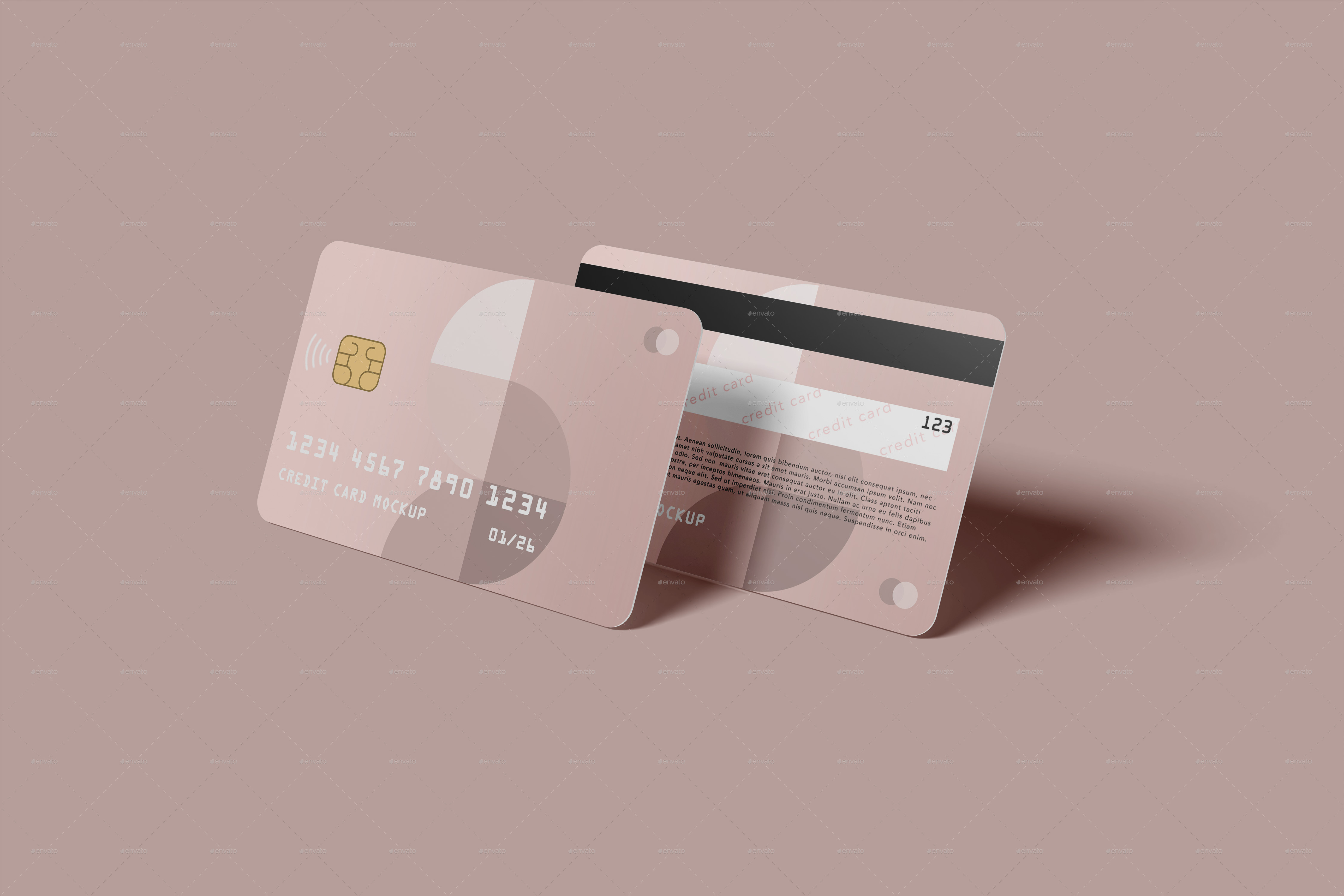 Credit & Debit Card Mockup Set, Graphics | GraphicRiver