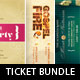 Event Ticket Template Bundle Vol 5, Print Templates | GraphicRiver