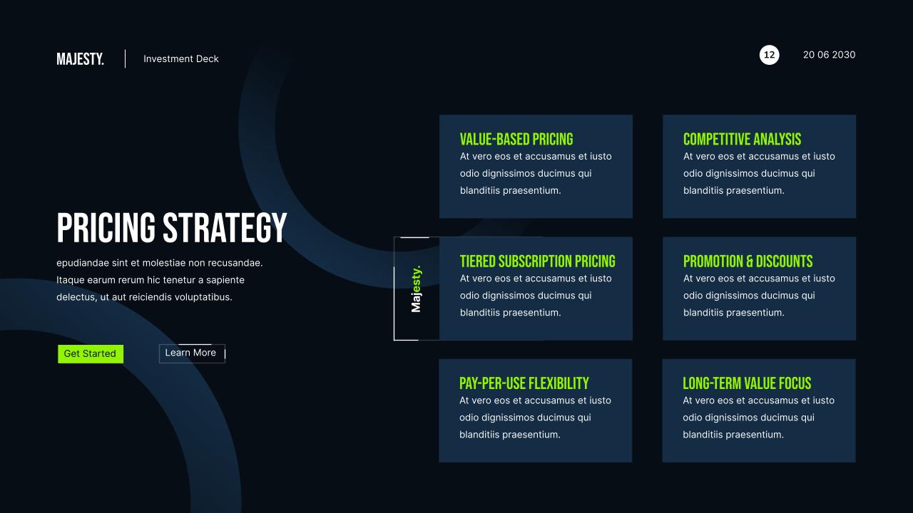 Majesty - Investment Deck Google Slides Presentation, Presentation ...