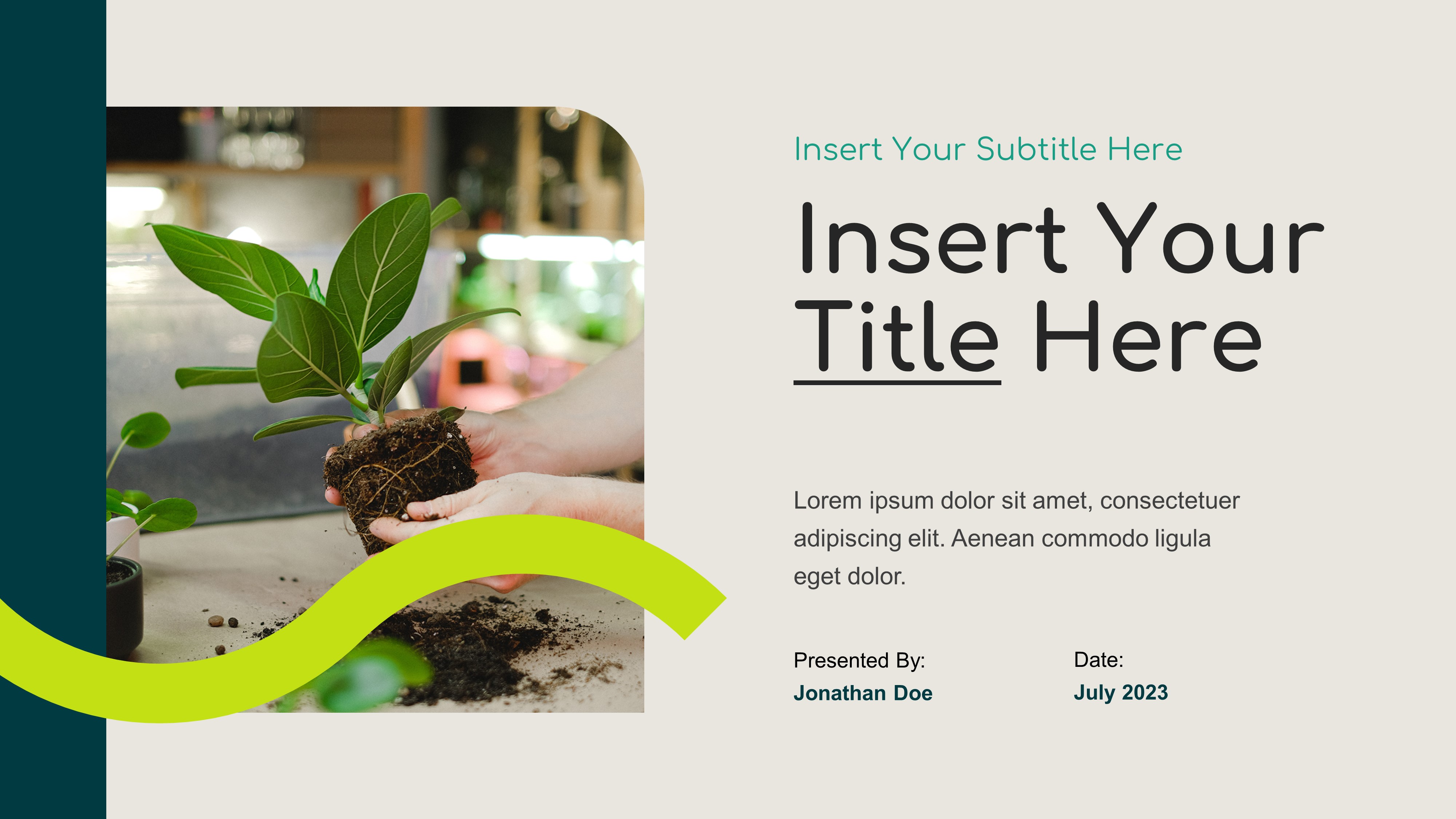 Sustainy - Sustainability Google Slides Presentation Template ...