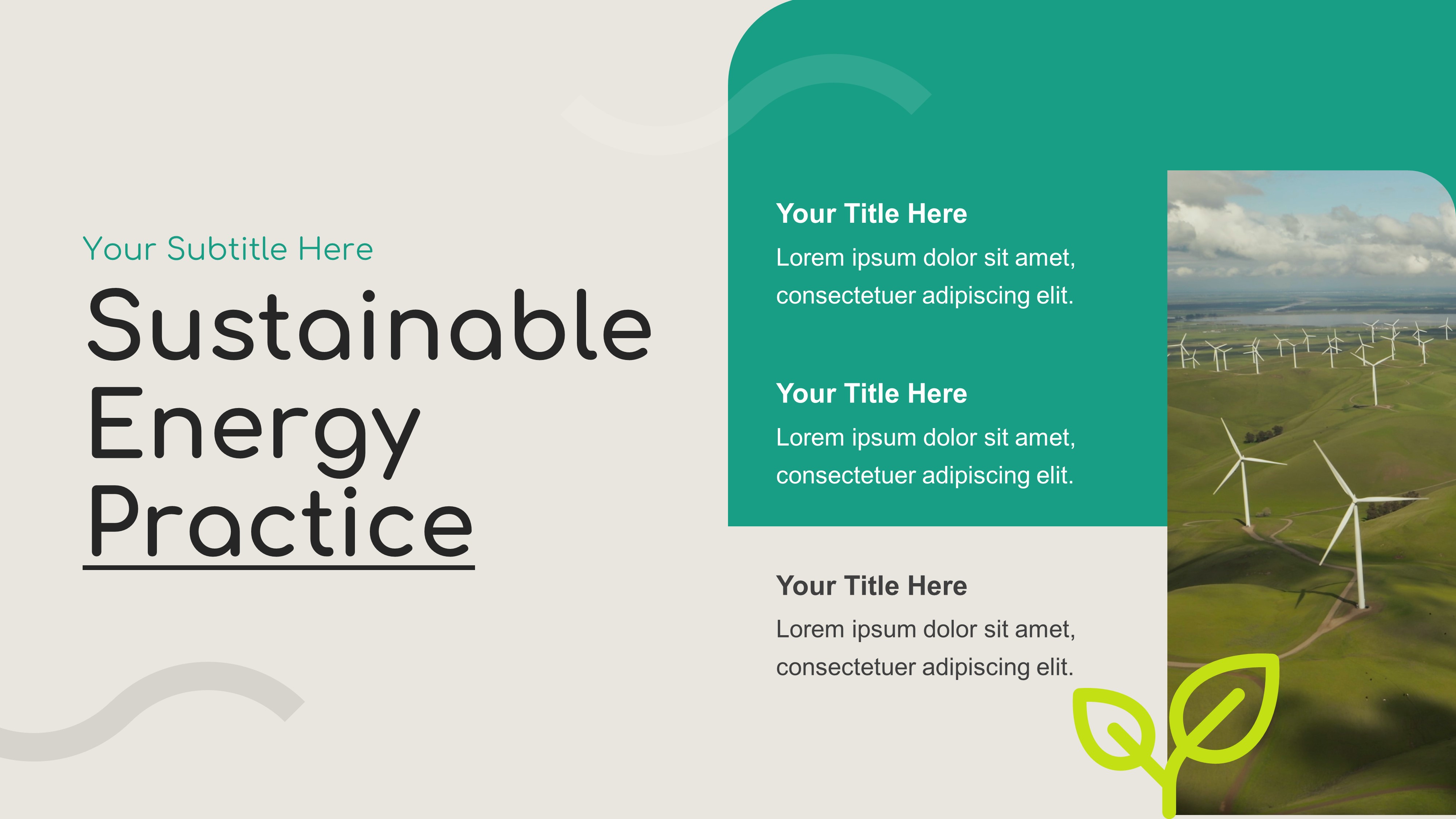 Sustainy - Sustainability Google Slides Presentation Template ...