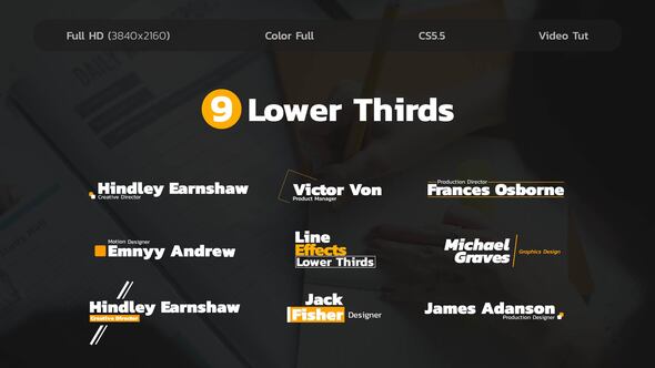 Lower Thirds | After Effects, After Effects Project Files | VideoHive