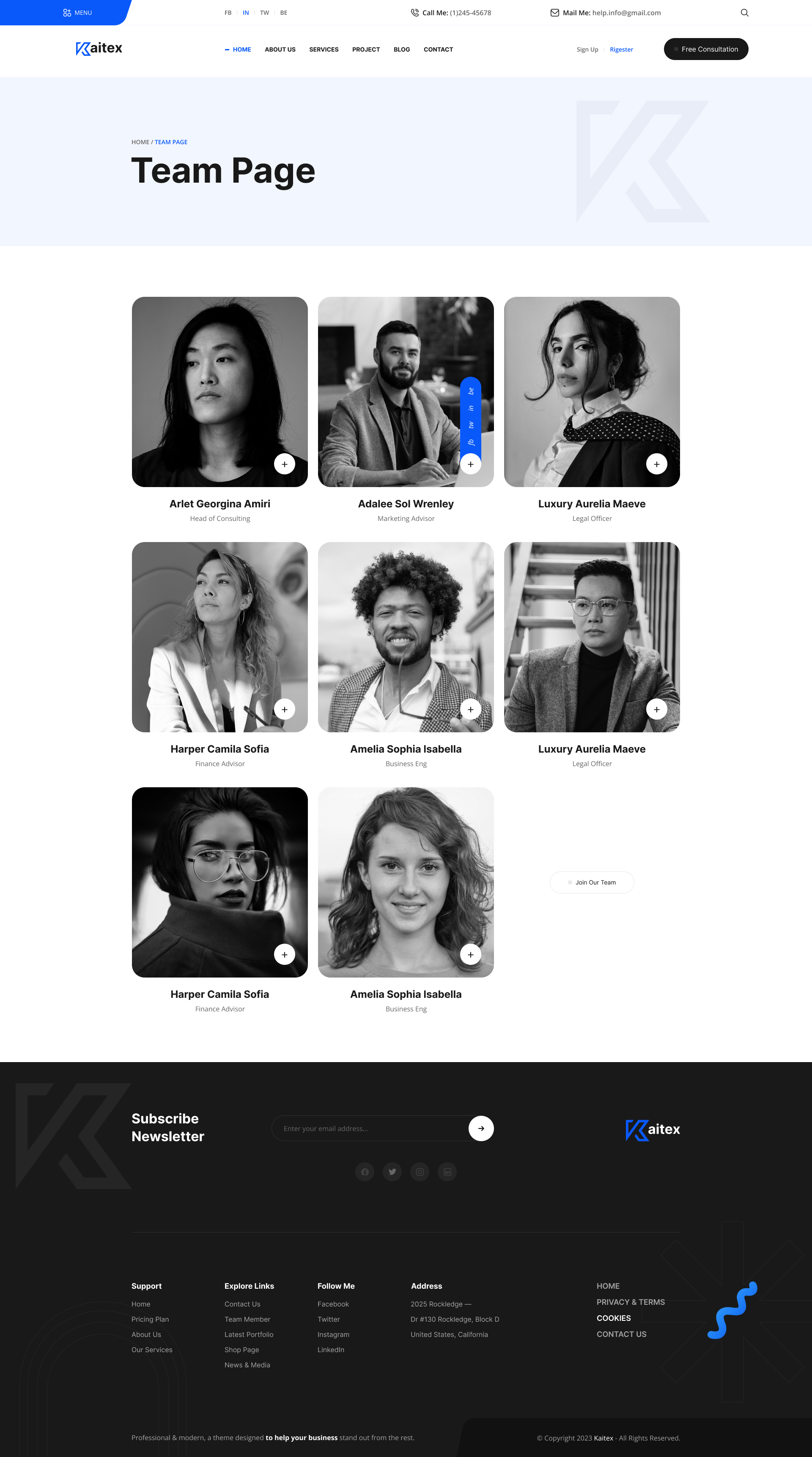 Kaitex - Business Consulting Figma Template by creativemela | ThemeForest