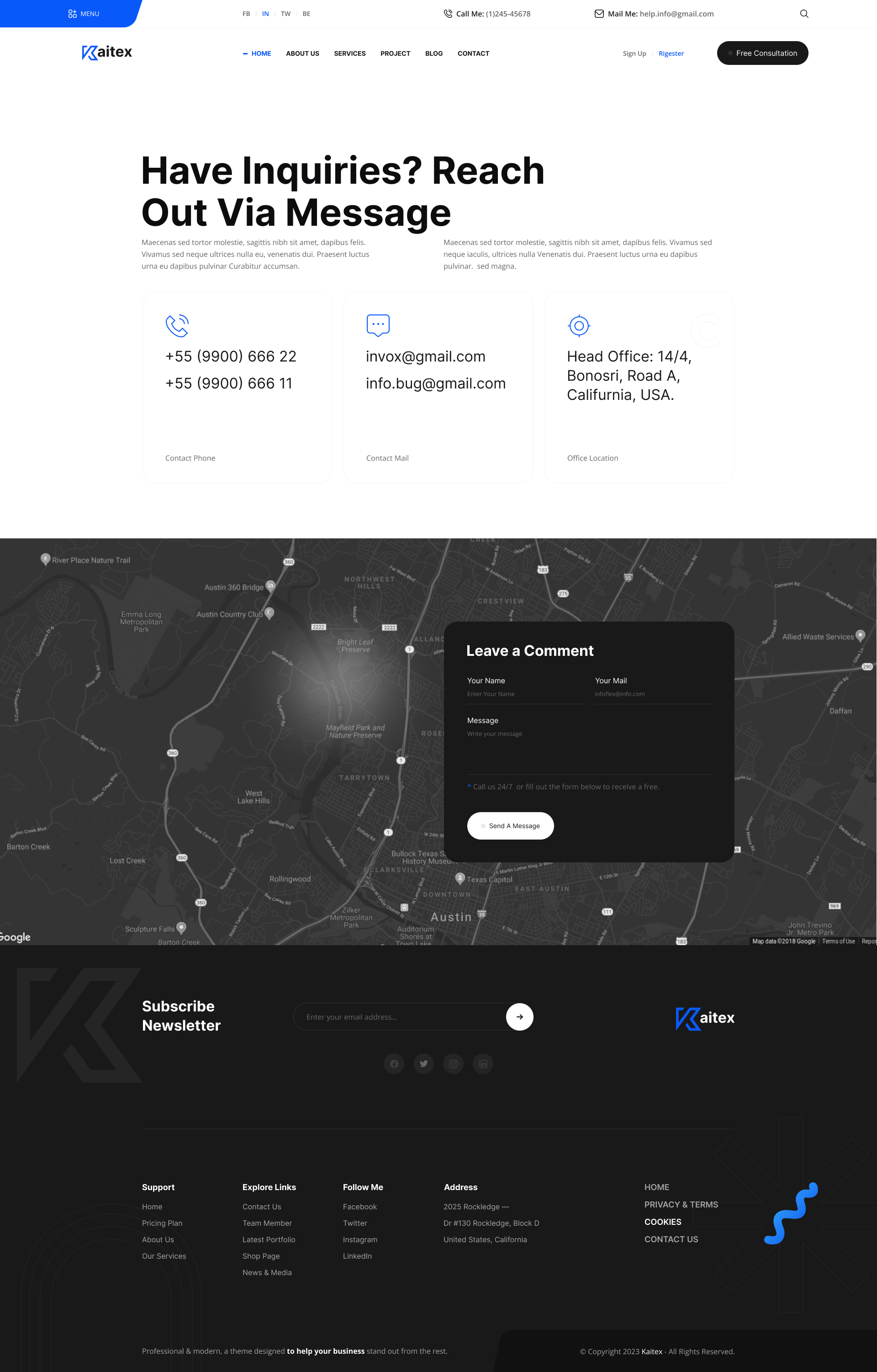 Kaitex - Business Consulting Figma Template by creativemela | ThemeForest