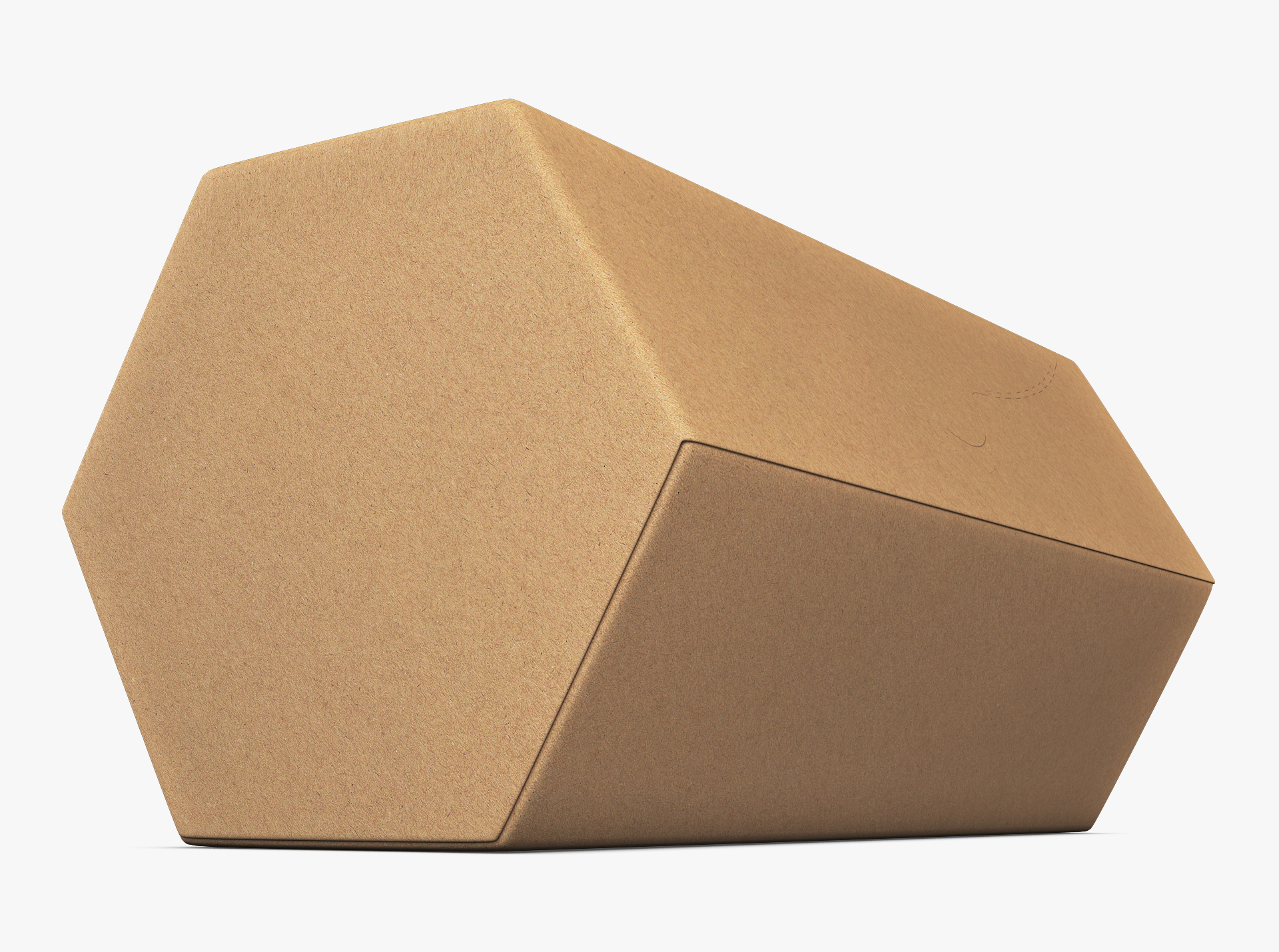 Package Cardboard Hexagon Box M 1 by Zurel | 3DOcean