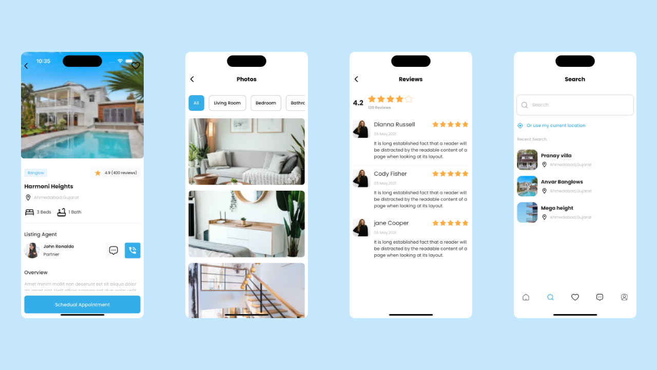 Property App - Real Estate | Property Booking Flutter App | Android ...