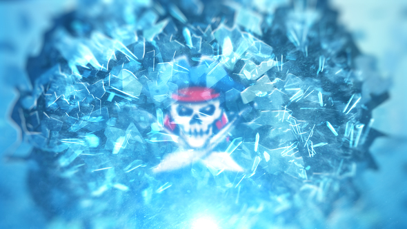 Ice Shatter Logo Reveal, After Effects Project Files | VideoHive