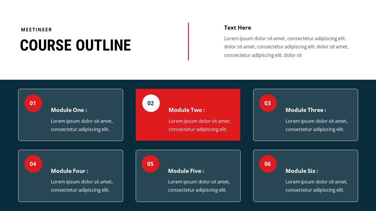 Meetineer - Webinar & Ecourse Keynote Template, Presentation Templates