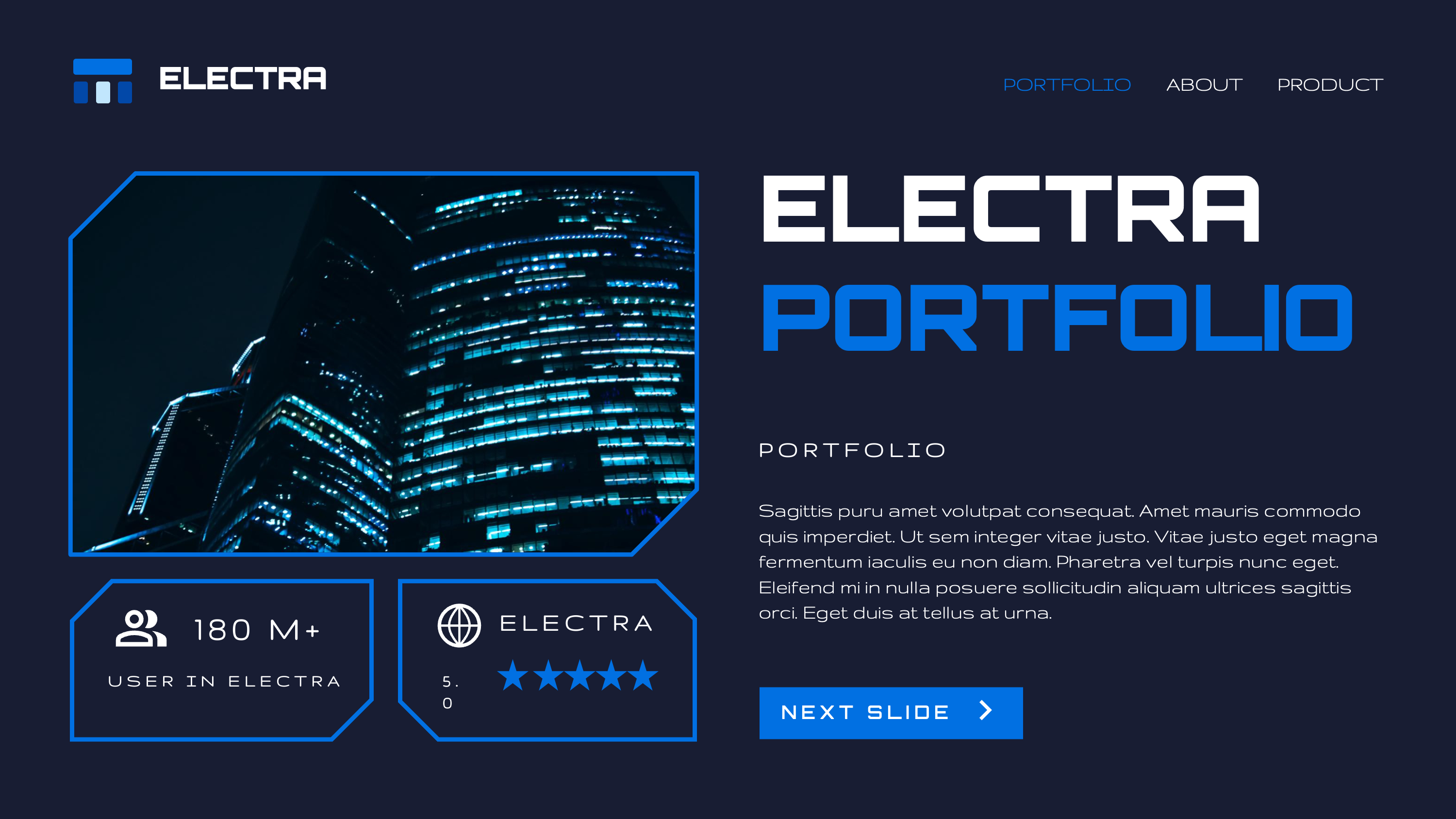 Electra - Virtual Reality Presentation PowerPoint Design Template ...