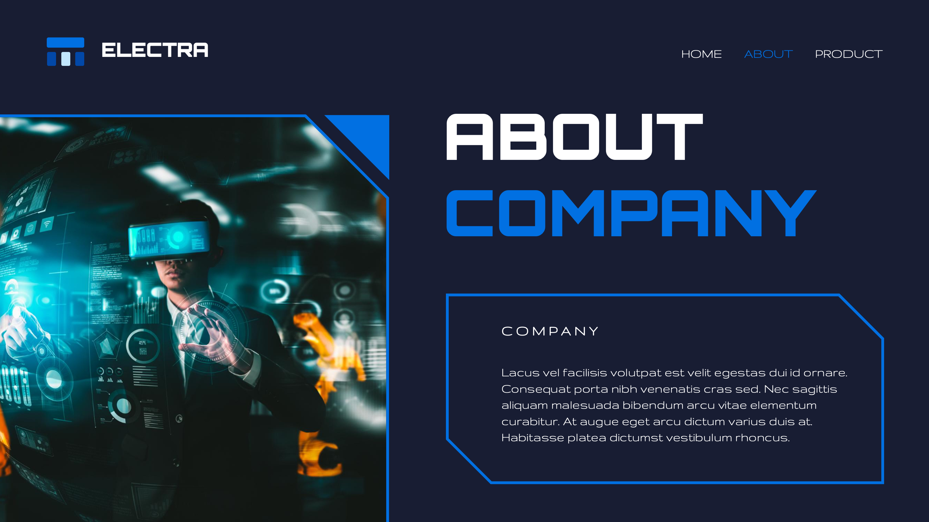 Electra - Virtual Reality Presentation PowerPoint Design Template ...