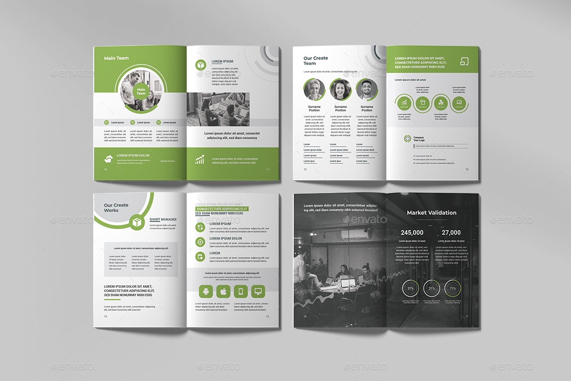 Company Profile, Print Templates | GraphicRiver