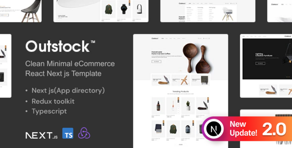 Outstock - React Next JS Minimal eCommerce Template by Theme_Pure ...