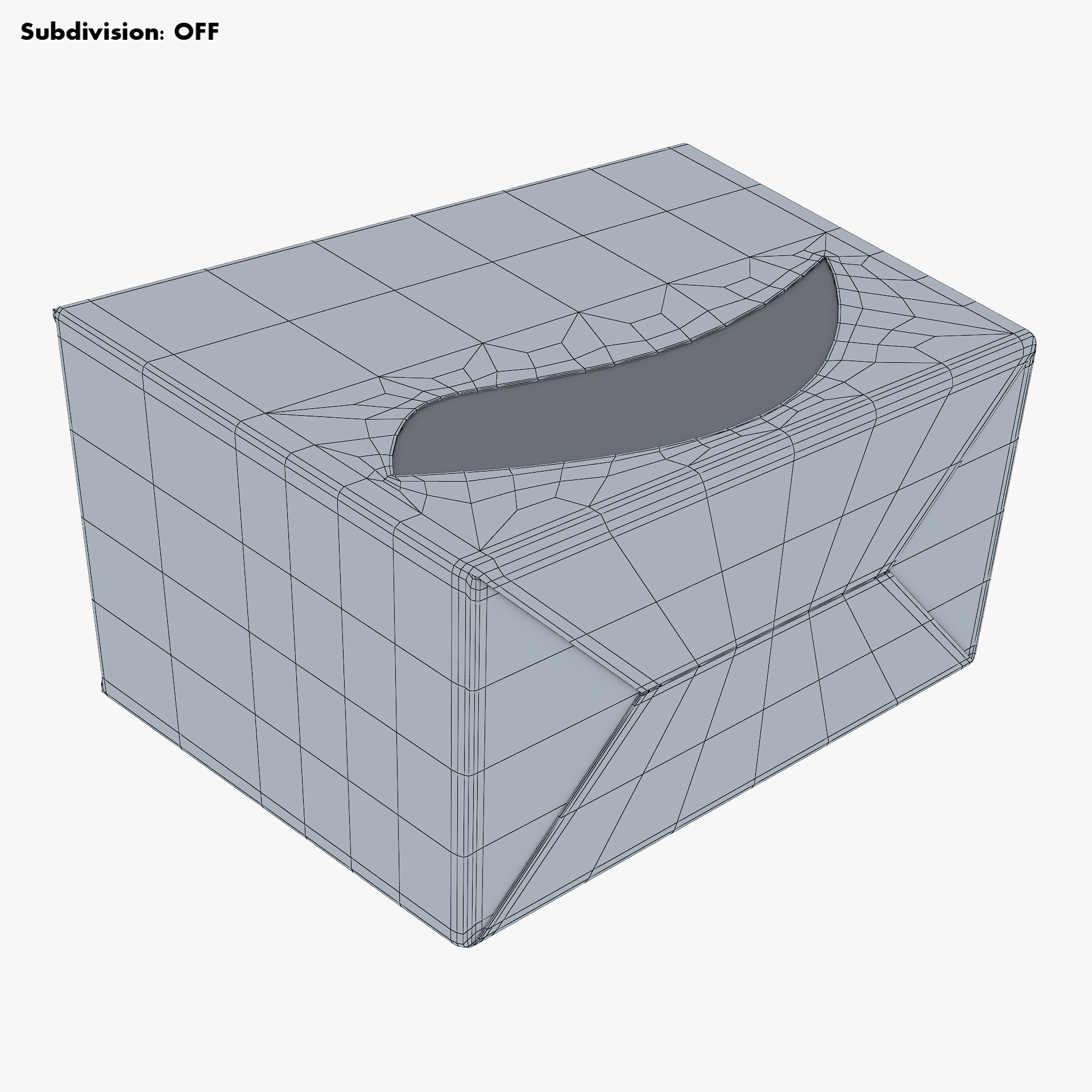 Package Cardboard Trapezoid Box With Window M 1 by Zurel | 3DOcean