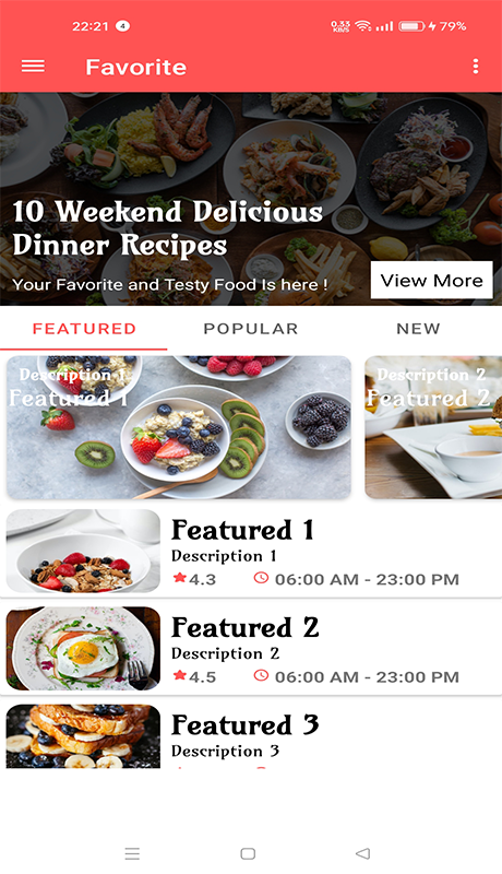 QuickFood - Your Food APP Template by Damaski | CodeCanyon