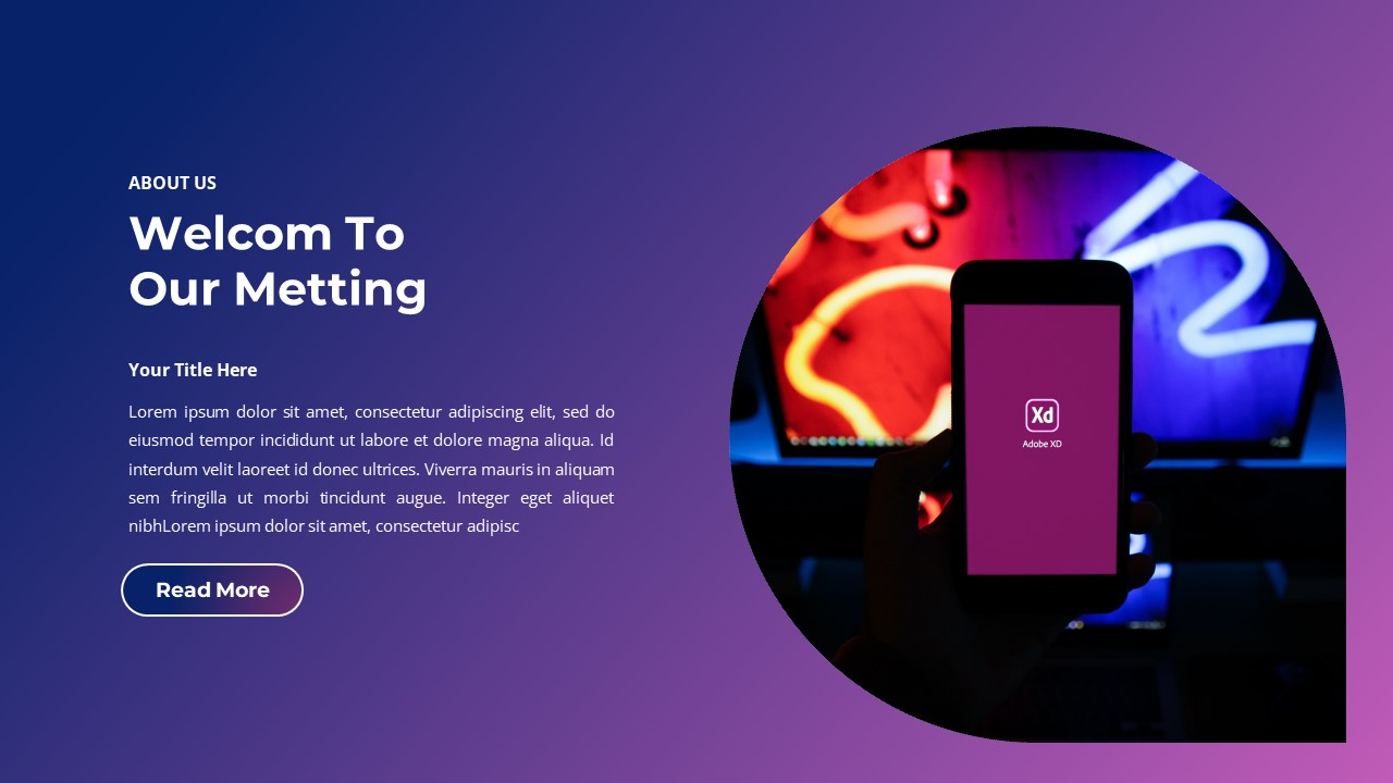 Scroll - Creative Proposal Mobile App Google Slides Template ...