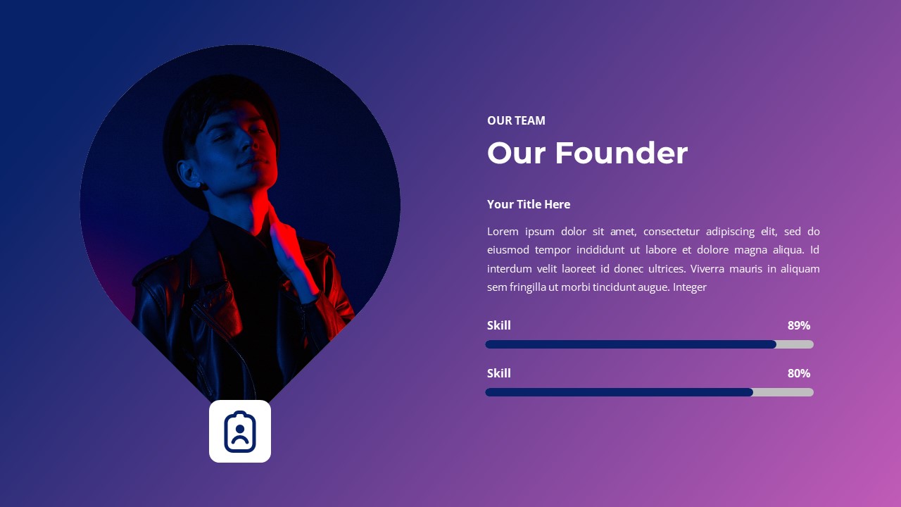 Scroll - Creative Proposal Mobile App Google Slides Template ...