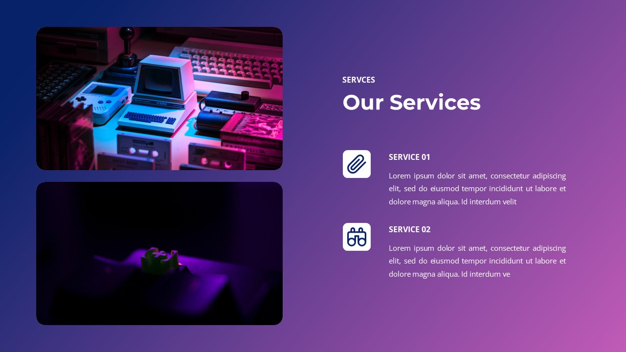 Scroll - Creative Proposal Mobile App Google Slides Template ...
