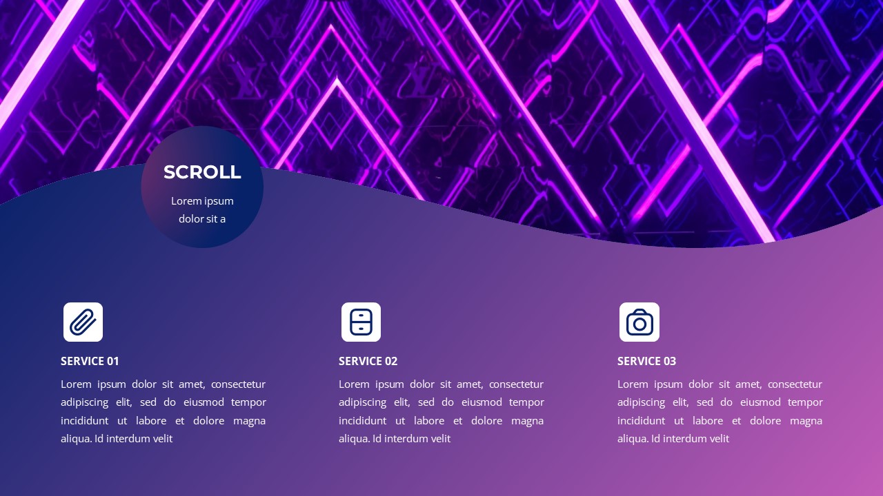 Scroll - Creative Proposal Mobile App Keynote Template, Presentation ...