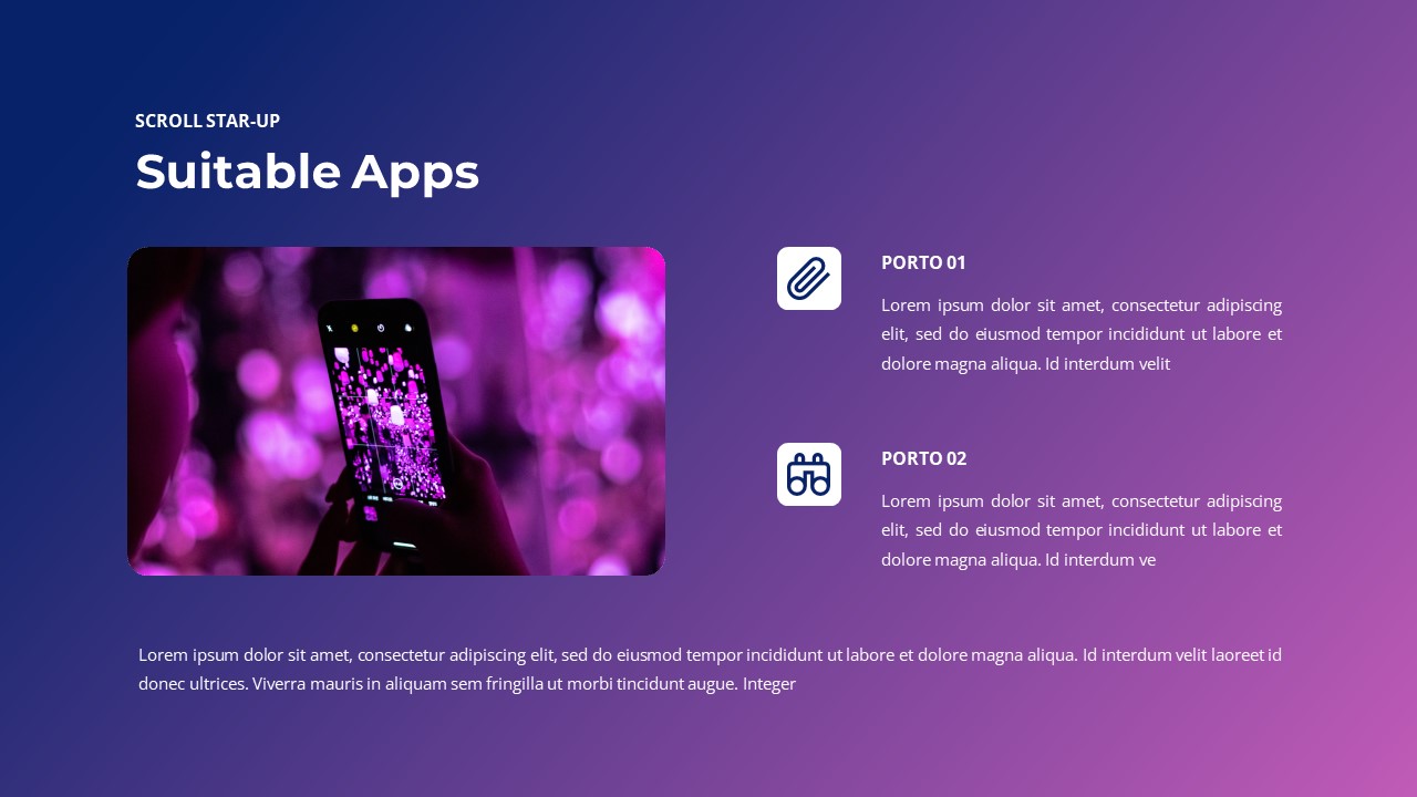 Scroll - Creative Proposal Mobile App Keynote Template, Presentation ...