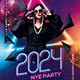2024 New Party Flyer, Print Templates | GraphicRiver
