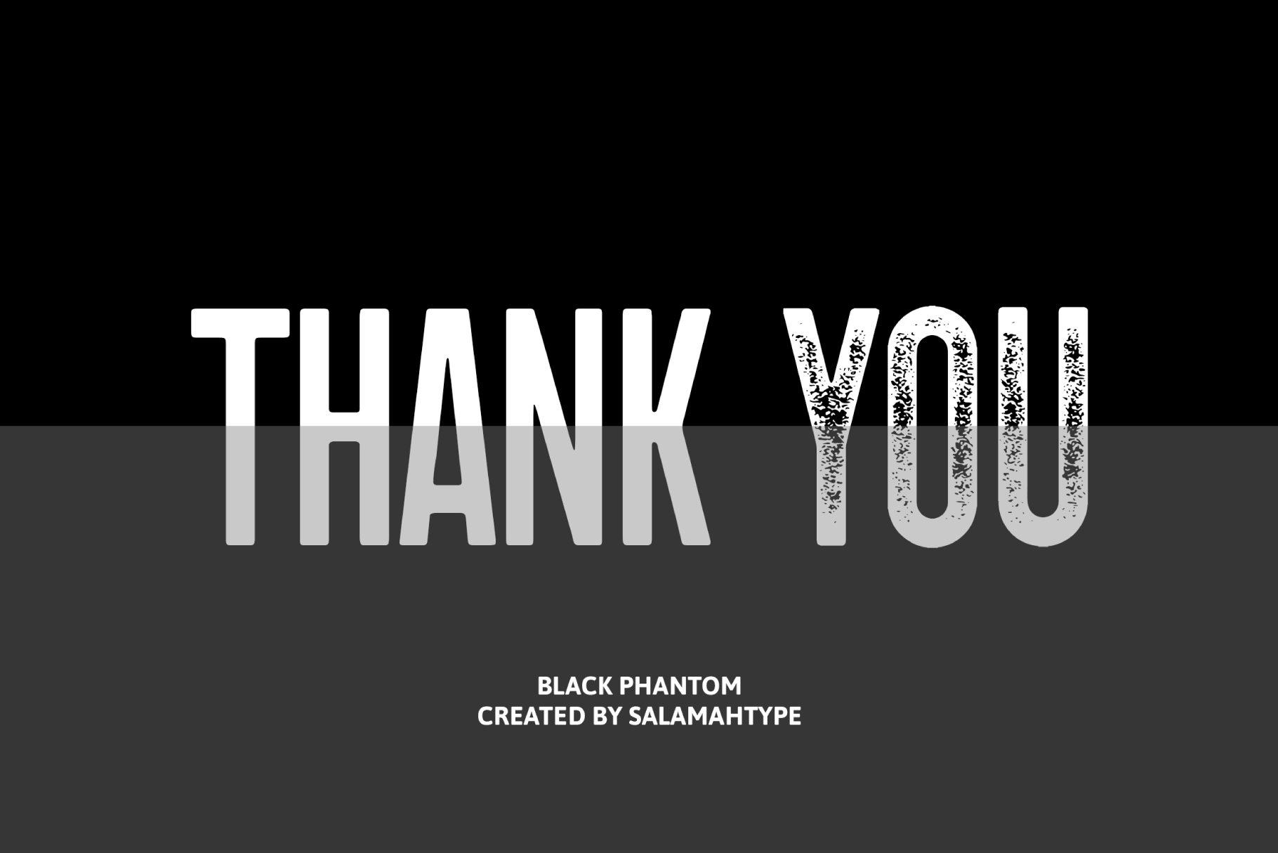 Black Phantom - Textured Logo Font, Fonts | GraphicRiver