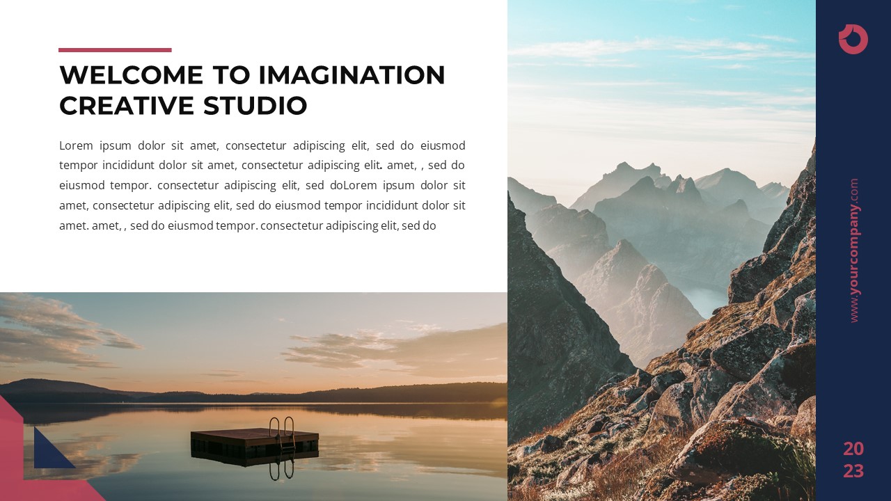 Imagination - Creative Business PowerPoint Template, Presentation Templates