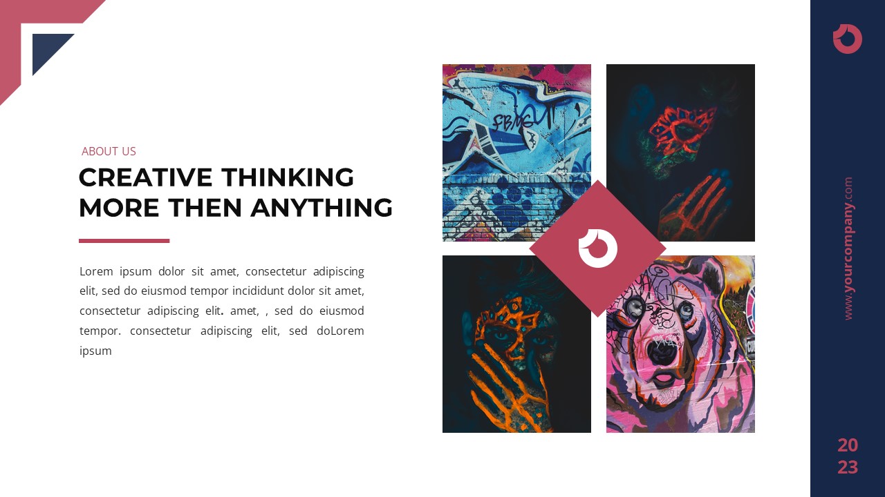 Imagination - Creative Business PowerPoint Template, Presentation Templates