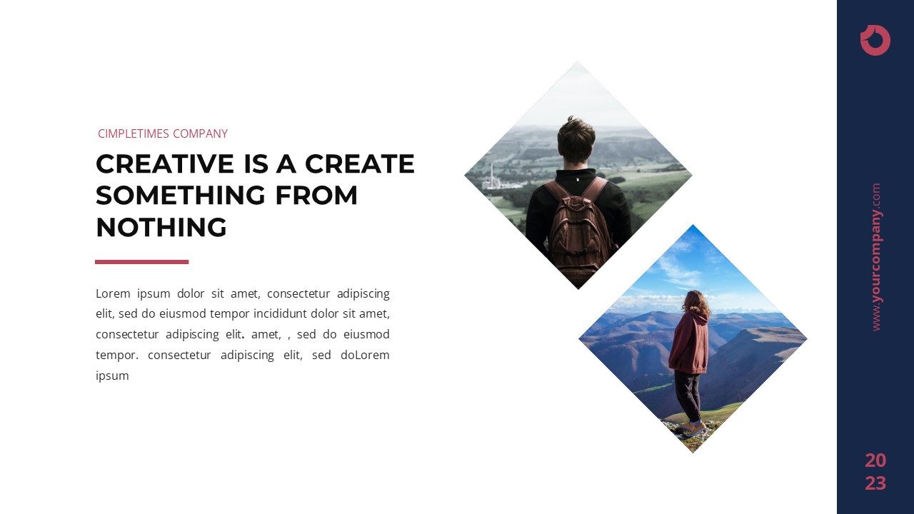 Imagination - Creative Business PowerPoint Template, Presentation Templates