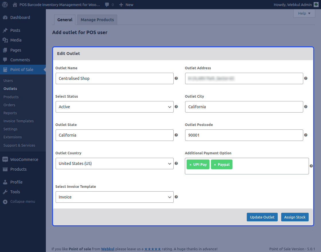 Point of Sale Barcode Inventory Plugin for WooCommerce by Webkul ...