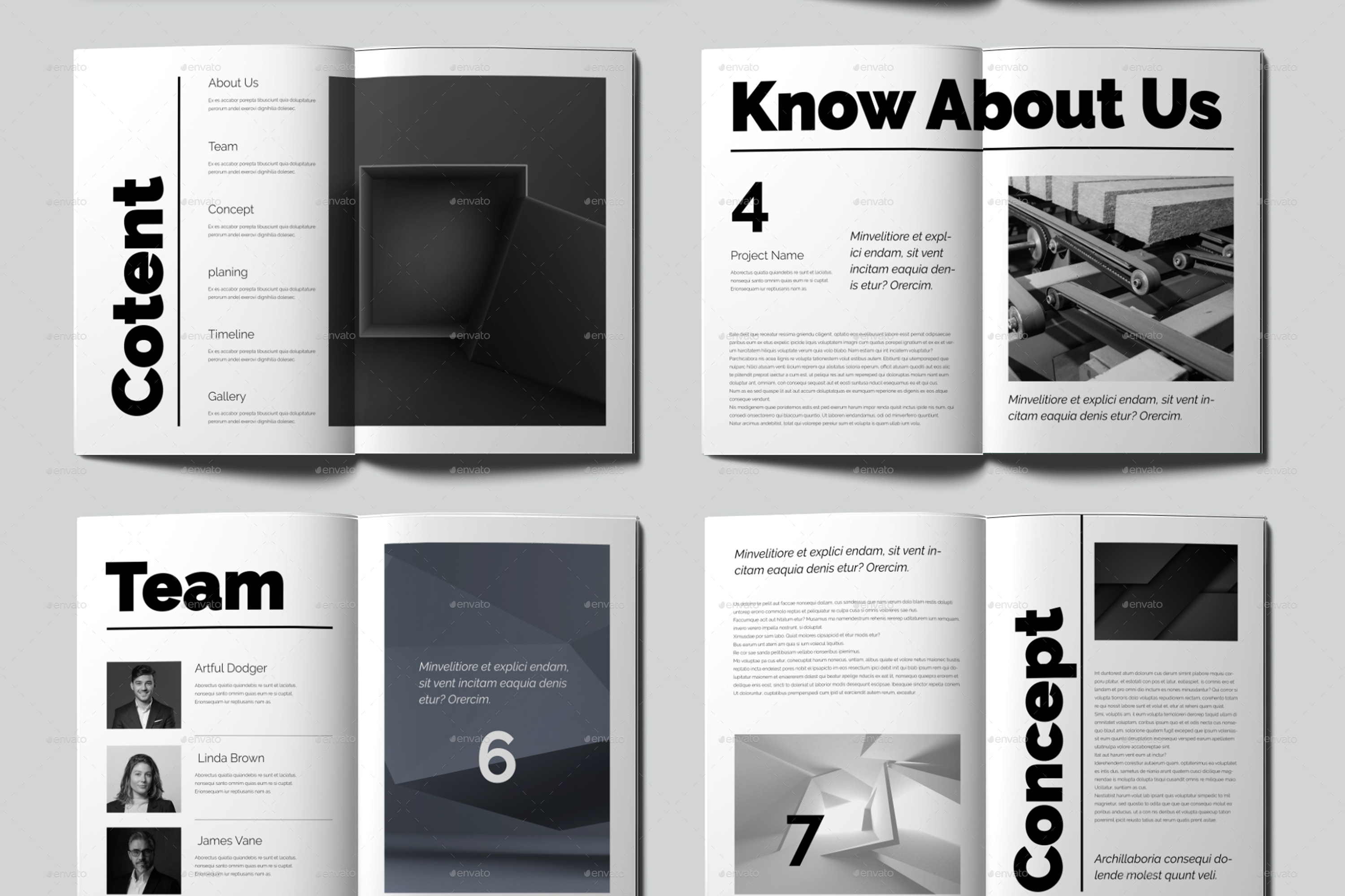 Magazine Multi Purpose Book Template, Print Templates | GraphicRiver