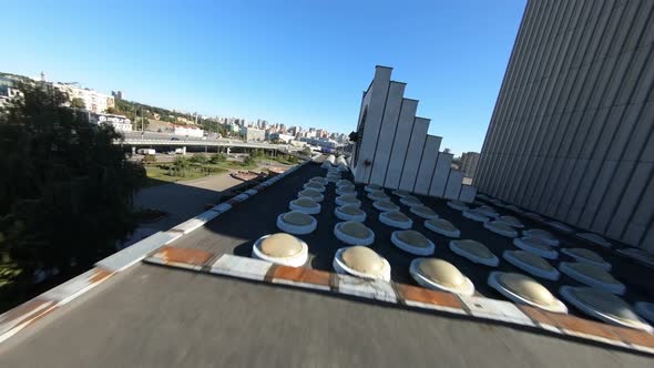 Fpv Drone Footage of Fly Over Vernadsky National Library Of Ukraine ...