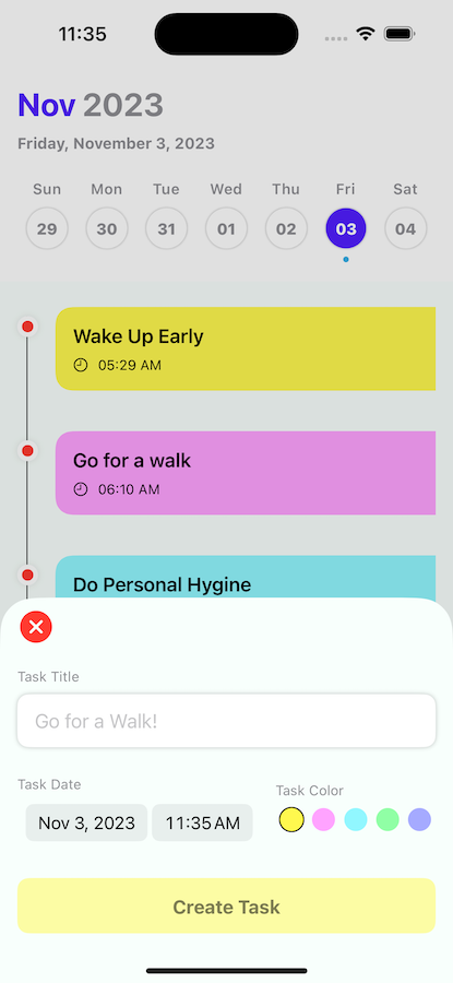 iPhone Task Management App by ebrahimhabiya123 | CodeCanyon